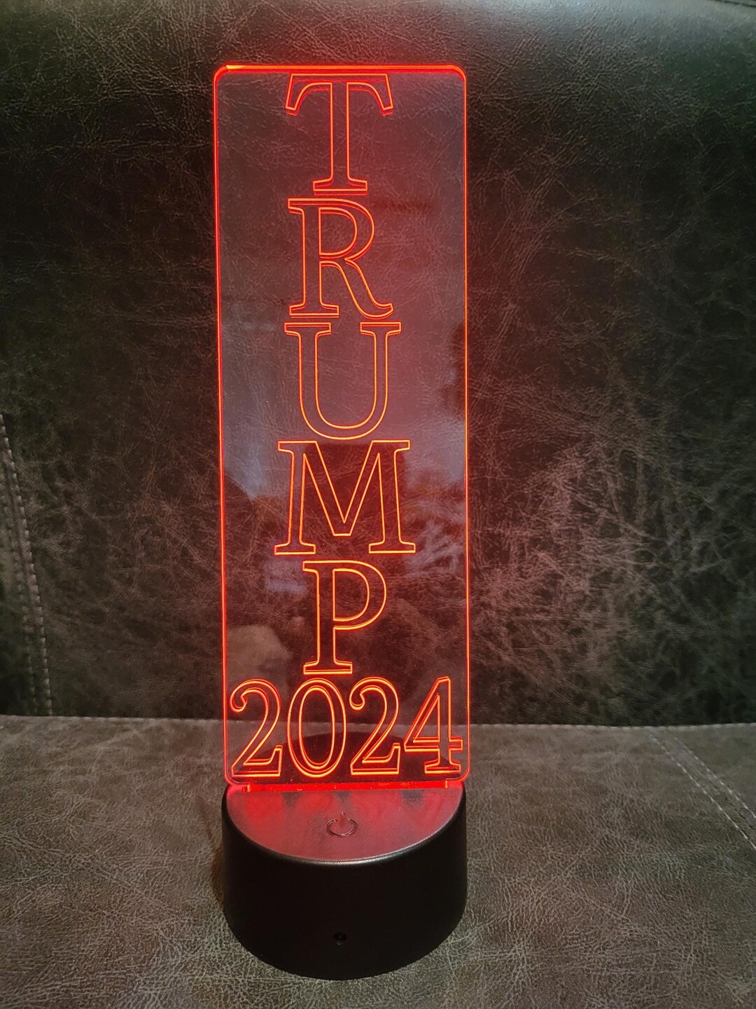 Lit Acrylic Trump 2024 Sign - Etsy