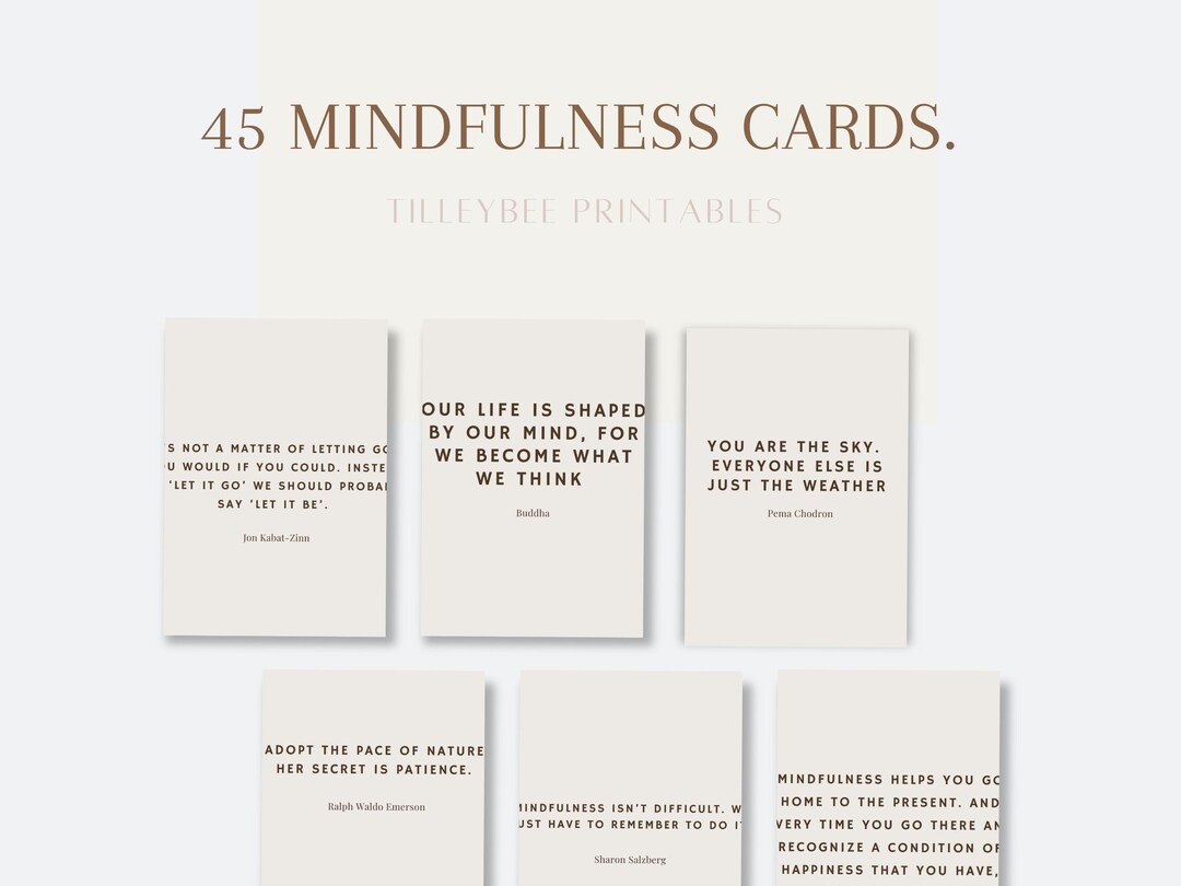 45 Positive Affirmation Cards, Printable Positive Affirmation Cards ...