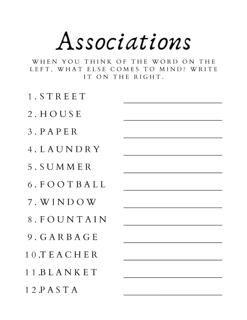 Word Finding Workbook 1 for Aphasia & Cognitive-linguistic Therapy - Etsy