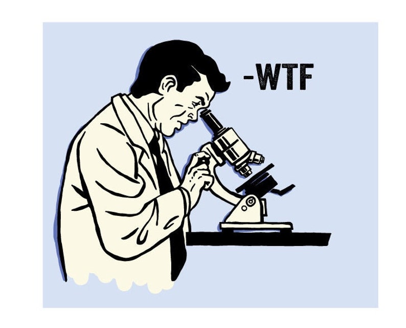 Science Sticker "gross" "wtf" Gift for Scientist, Phd, Chemistry ...