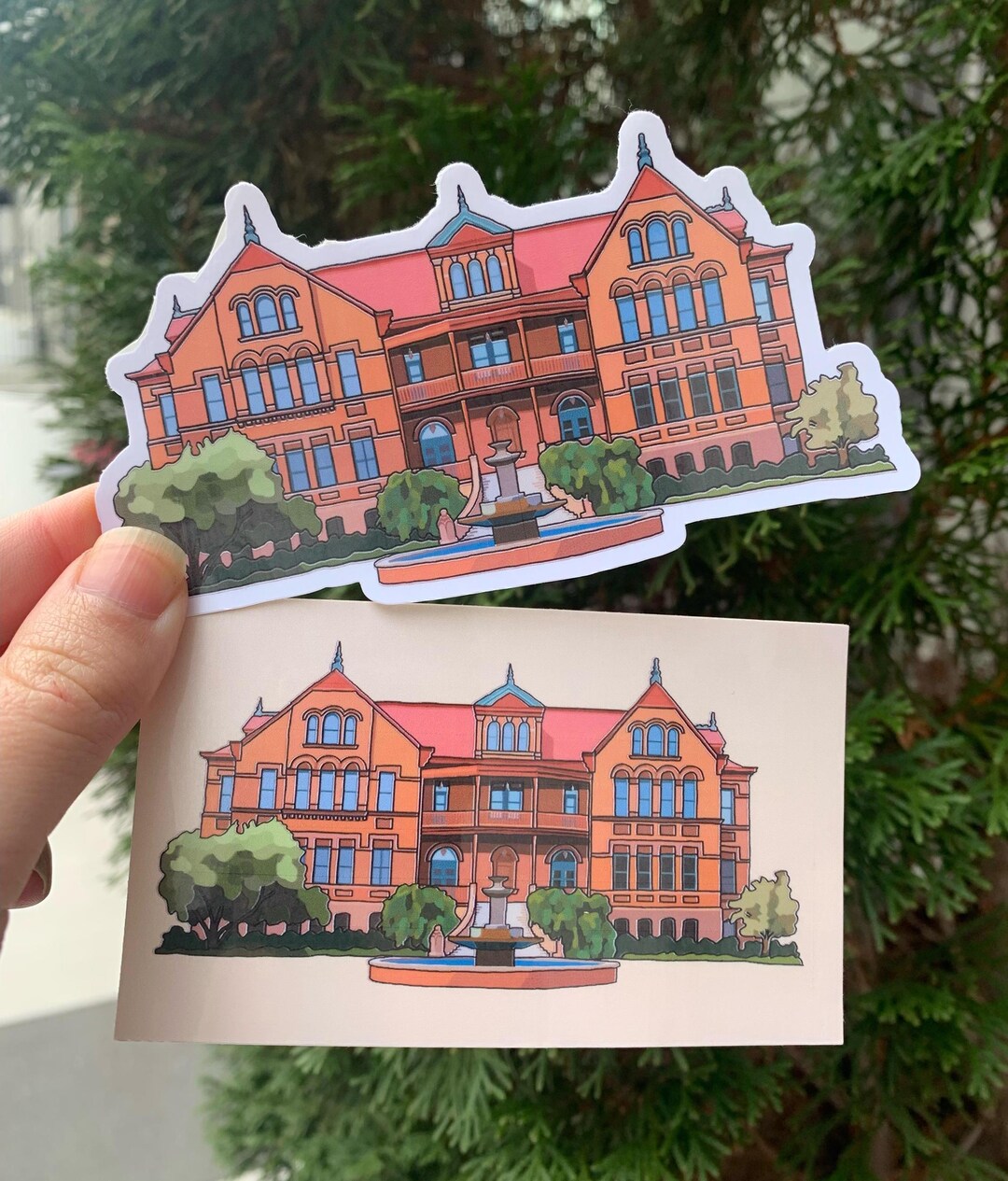 Arizona State University Old Main Sticker | ASU | Tempe AZ | Sundevils ...