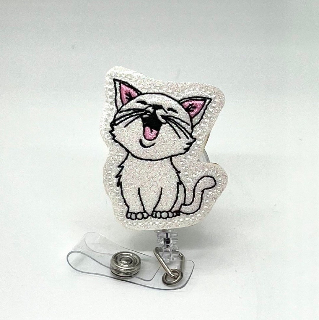 Singing Cat Aristocats Inspired Badge Reel or Lanyard - Etsy