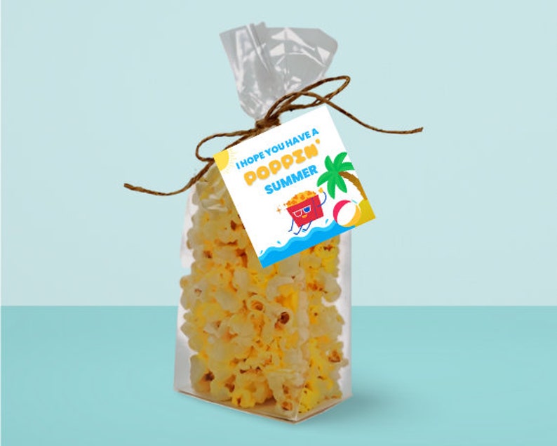 END OF YEAR Popcorn Tag | Have A Poppin Summer | Summer Tag | End of ...