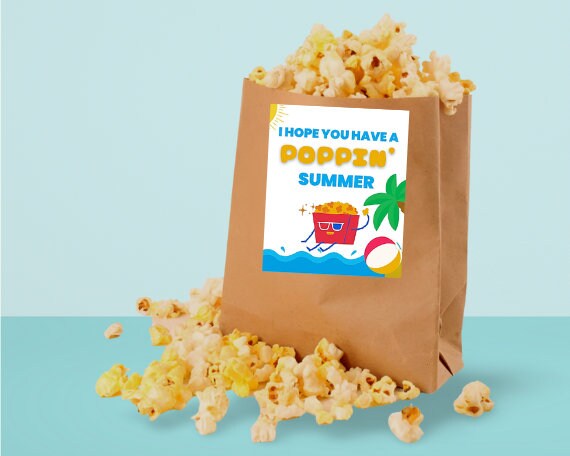 END OF YEAR Popcorn Tag | Have A Poppin Summer | Summer Tag | End of ...