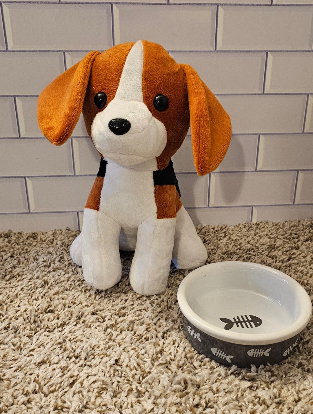 10" Tall Plush Beagle Handmade by Me - Any Colors - Etsy