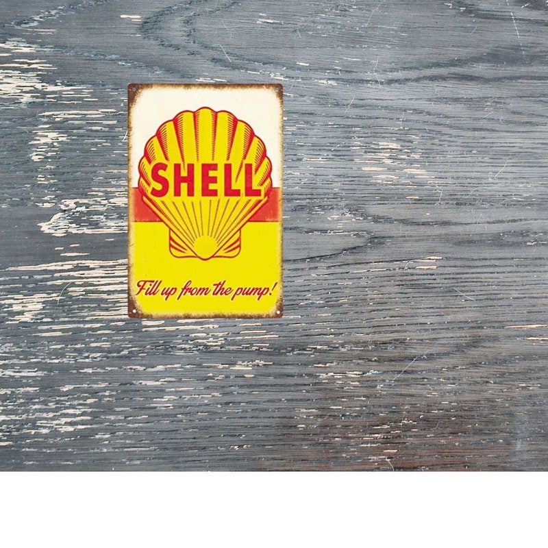 Shell Gasoline - Etsy