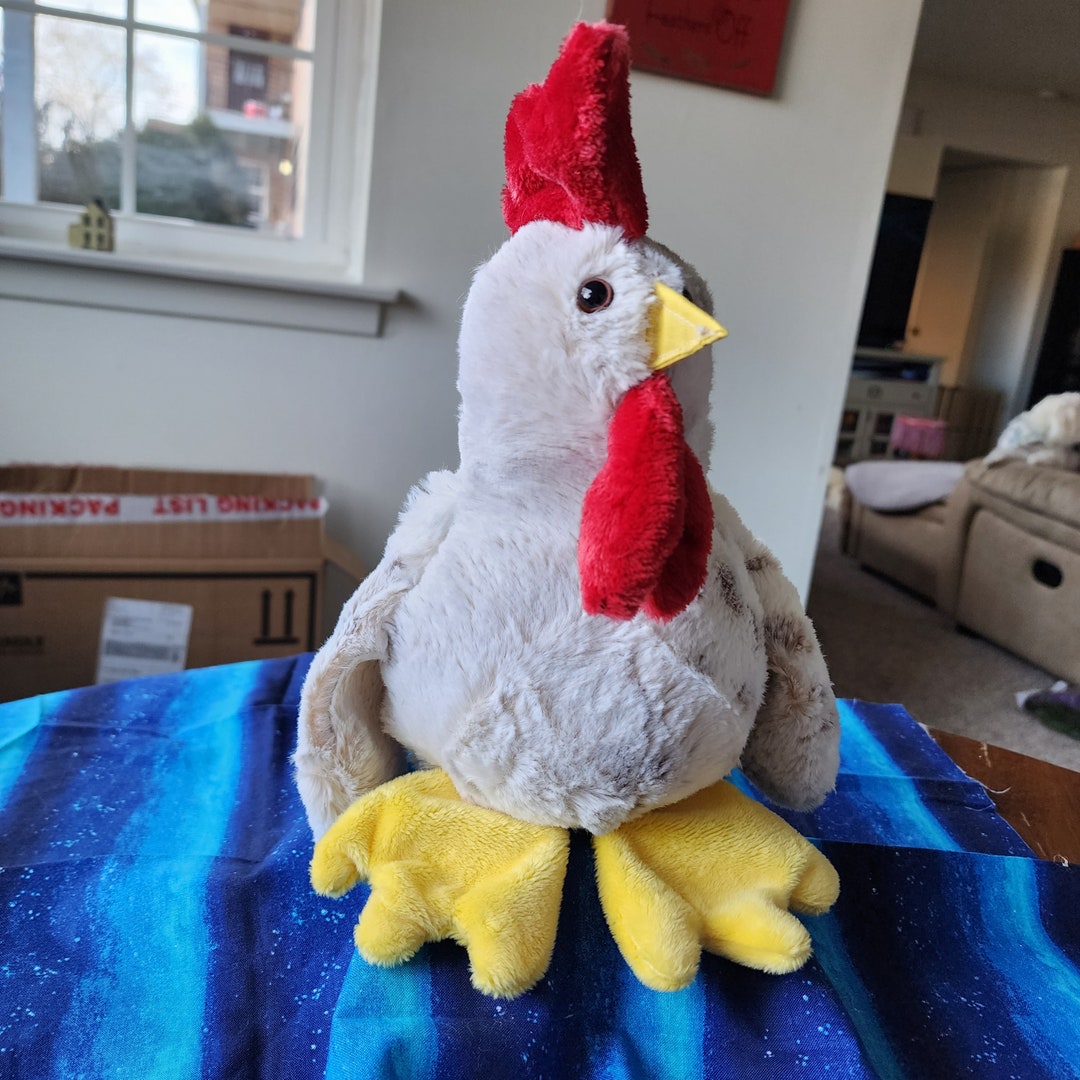 9" Tall Plush Chicken Handmade by Me - Any Colors - Etsy