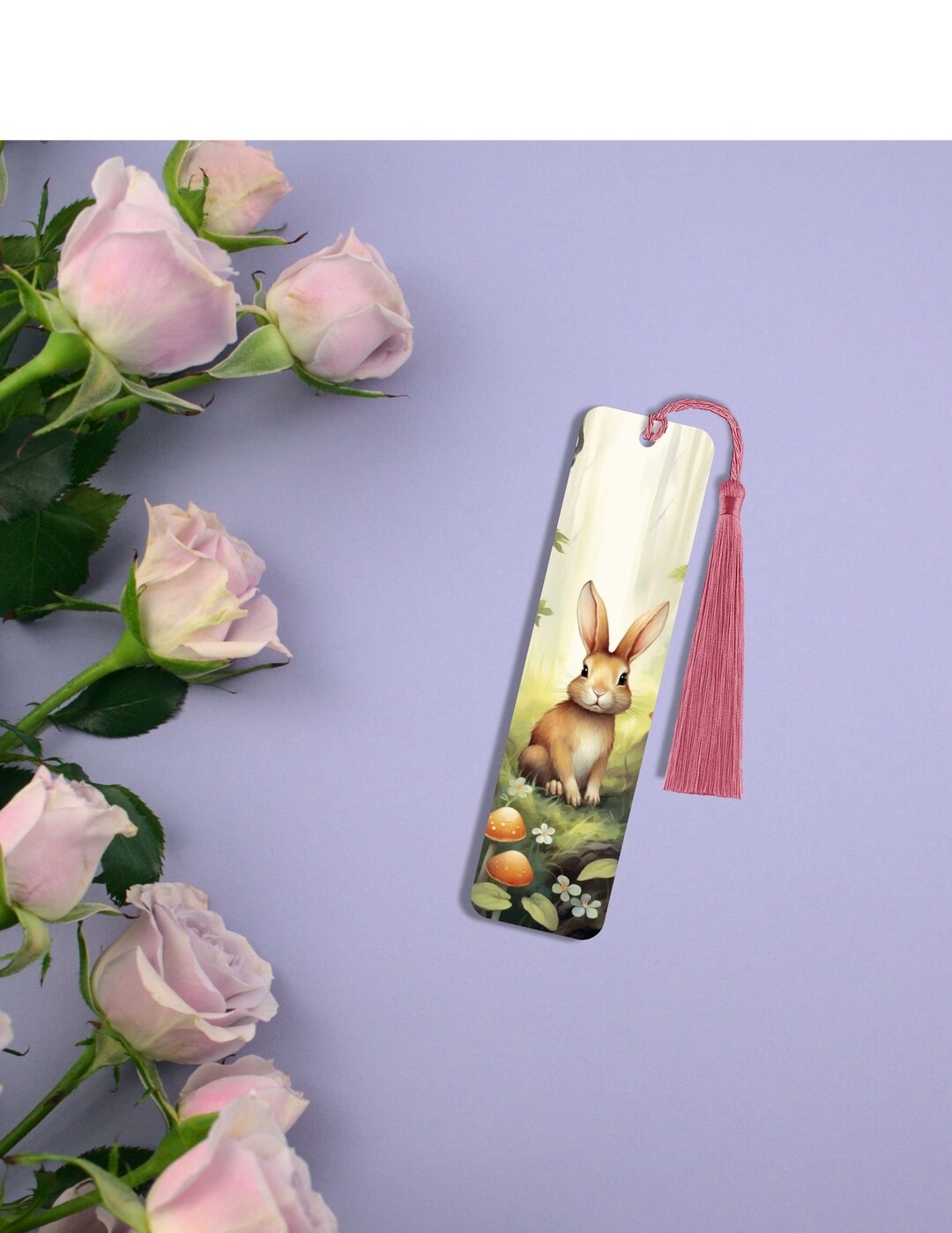 Watercolor Rabbit Hare Jack Rabbit Aluminum Bookmark - Etsy