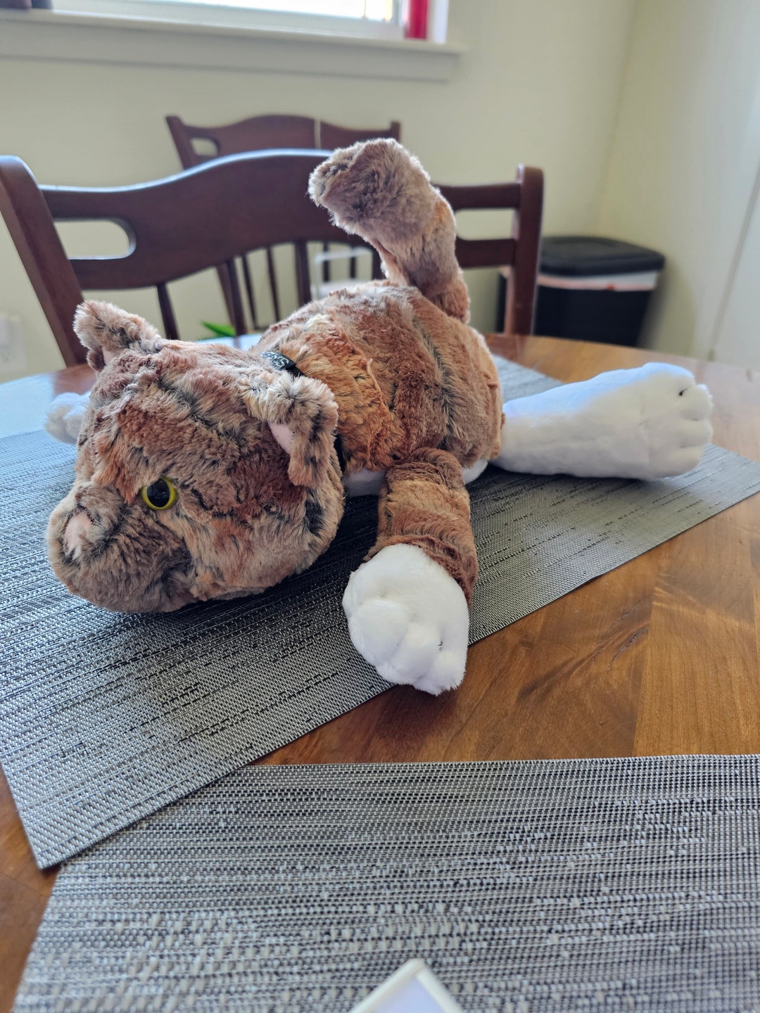 13" Long Plush Cat Handmade by Me - Any Colors - Etsy