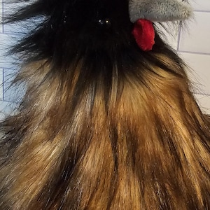 15 Tall Plush Partridge Silkie Rooster Chicken Handmade by Me Any ...