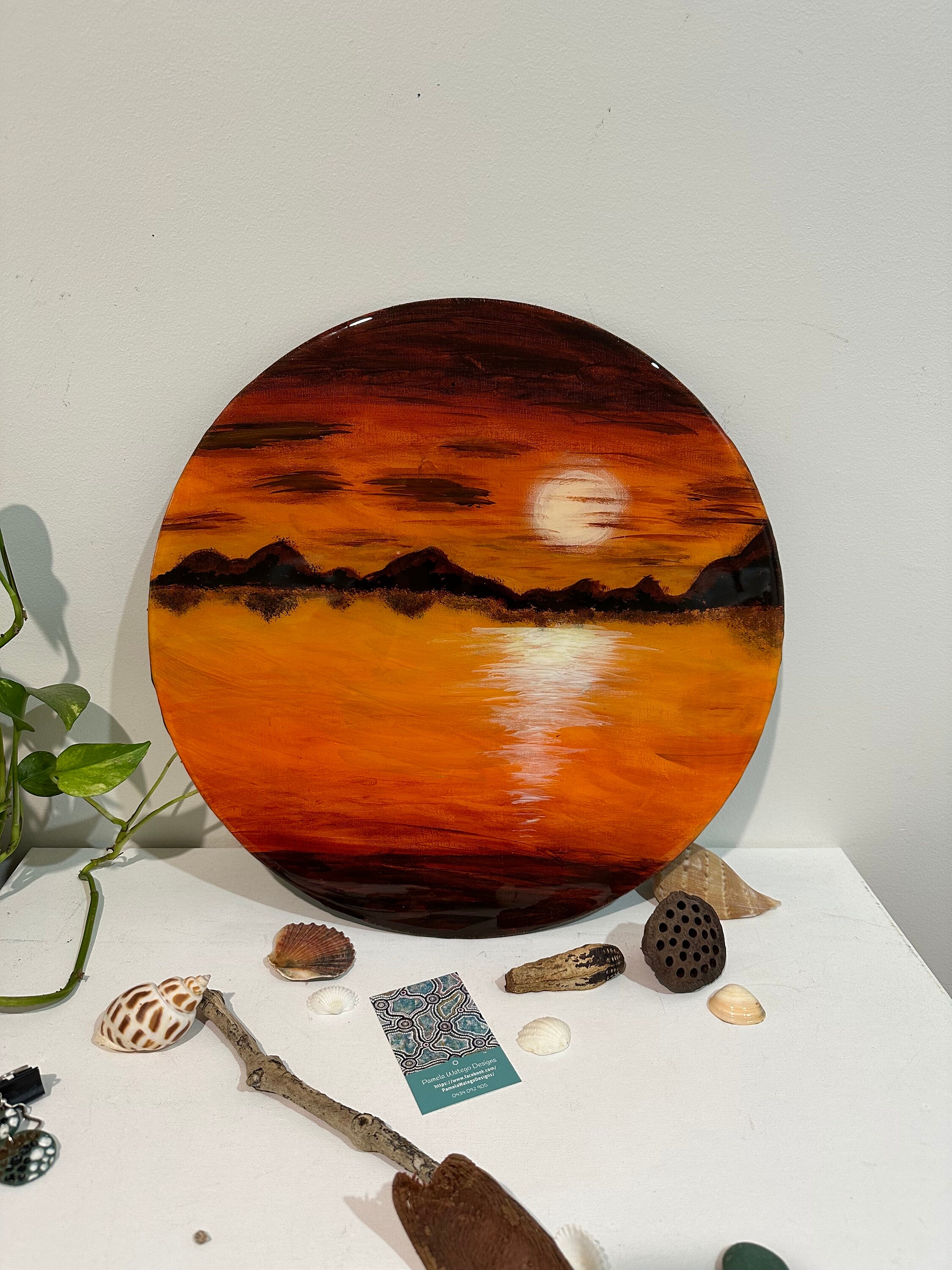 Sunset Resin Art - Etsy