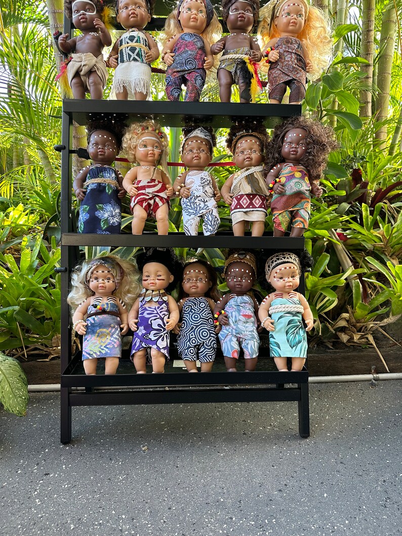 Aboriginal and Islander Dolls Black - Etsy Australia