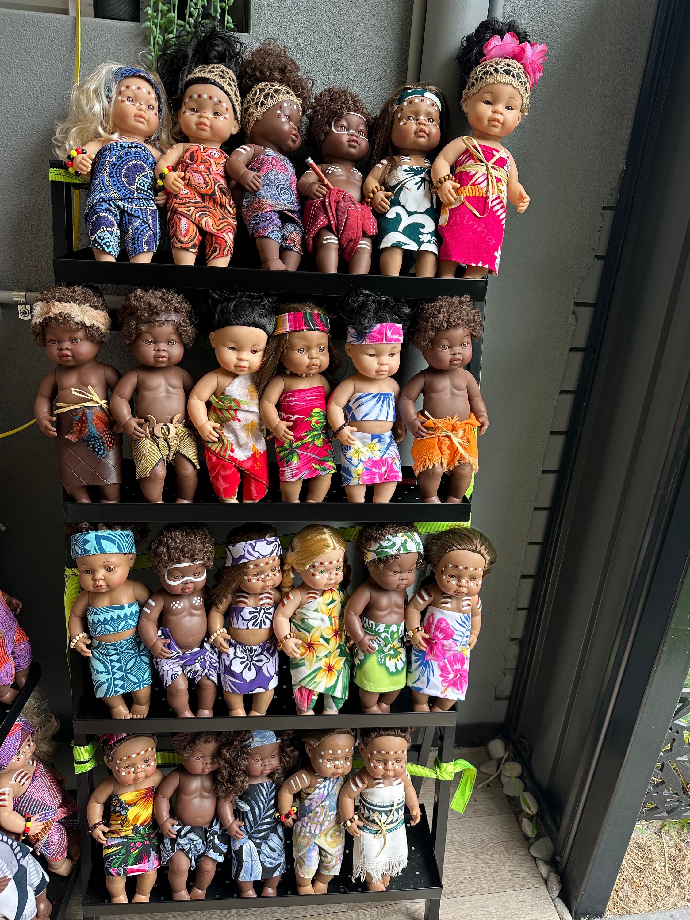 Aboriginal and Islander Dolls, Black, Indigenous, Educational, - Etsy ...