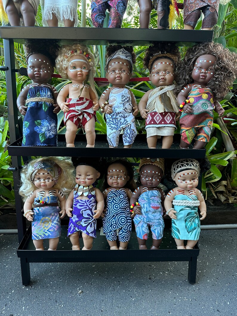 Aboriginal and Islander Dolls Black - Etsy Australia