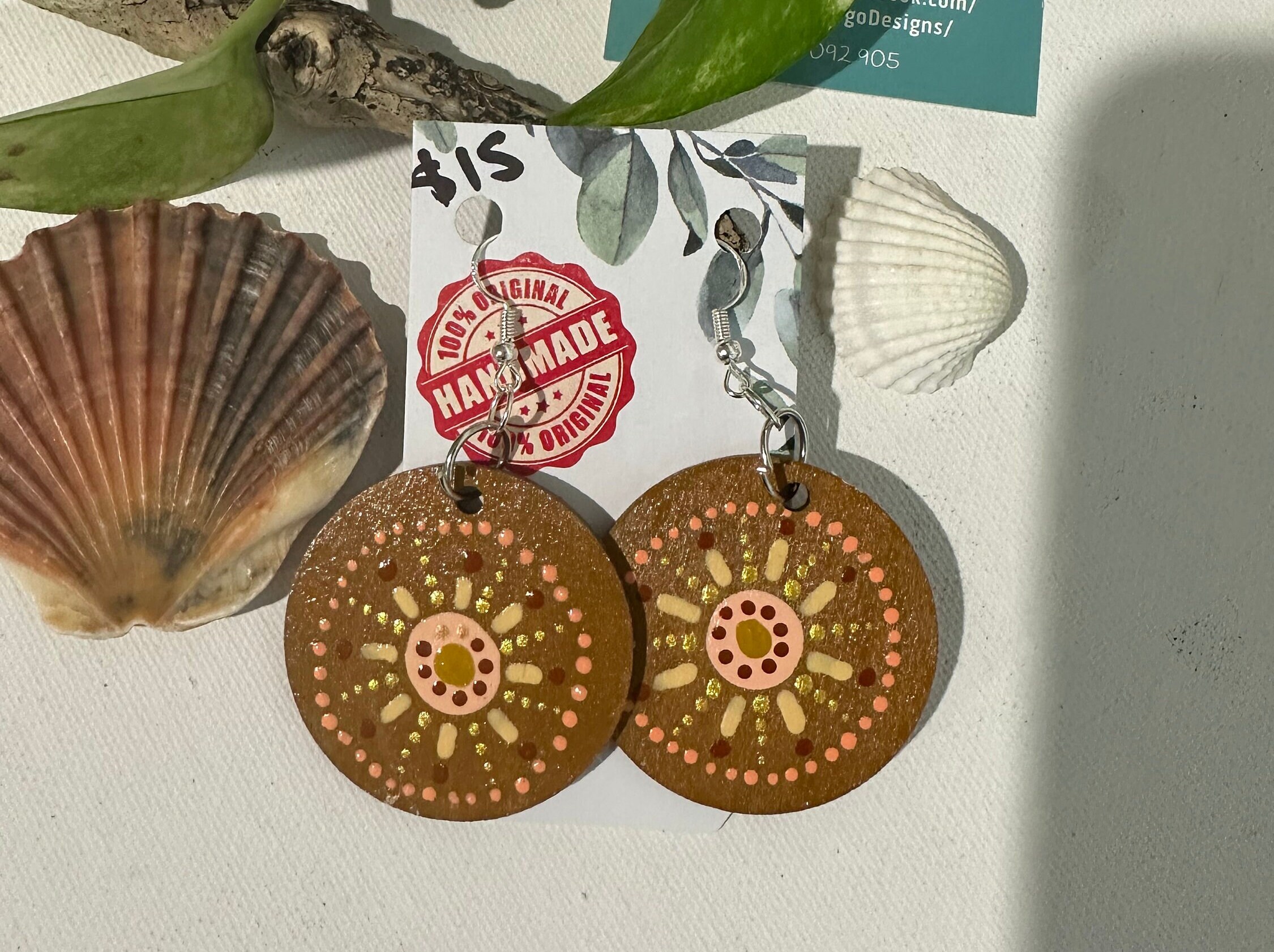 Aboriginal Art Earrings - Etsy Australia