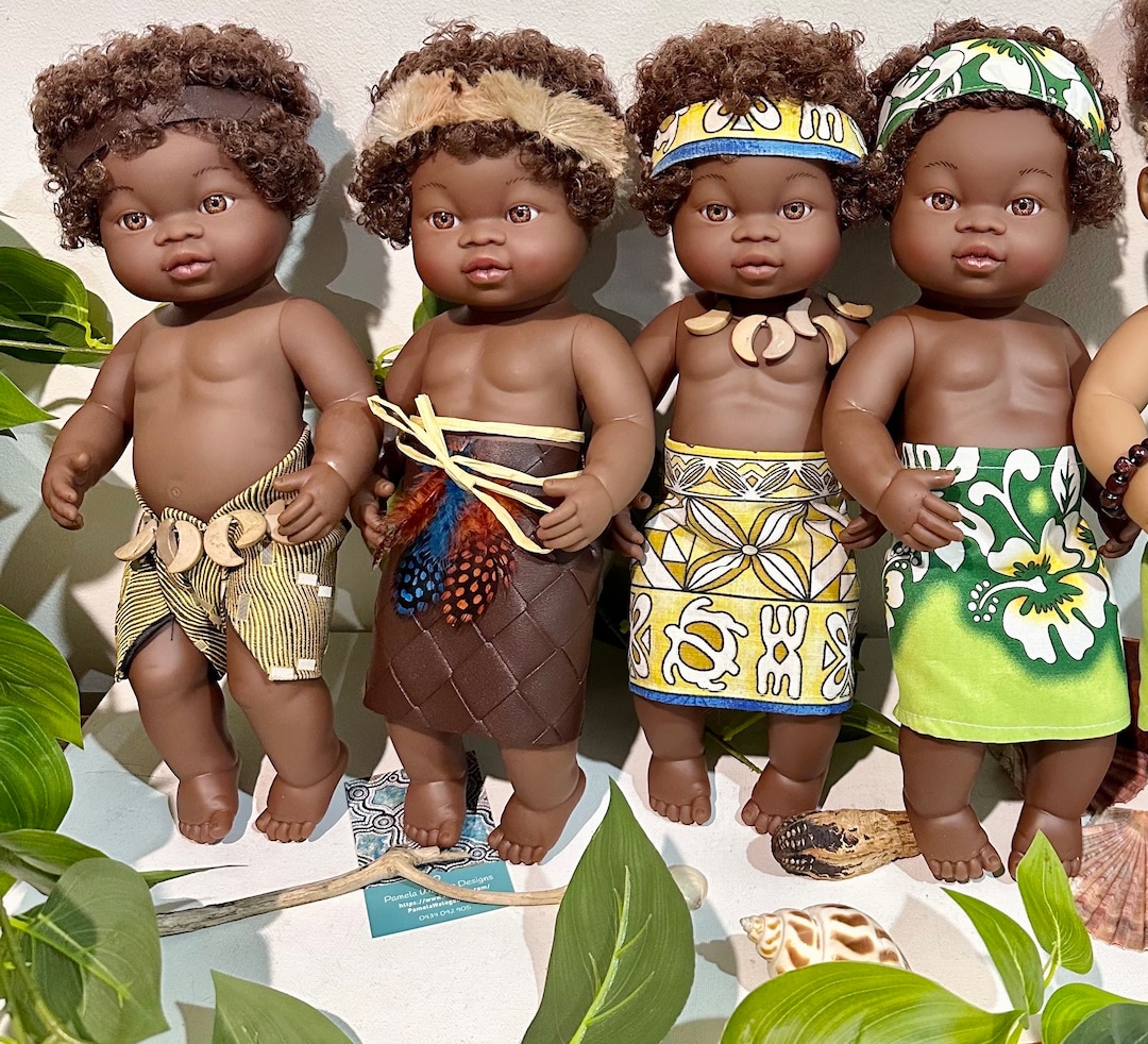 Islander and Aboriginal Dolls, Black, Educational - Etsy Australia
