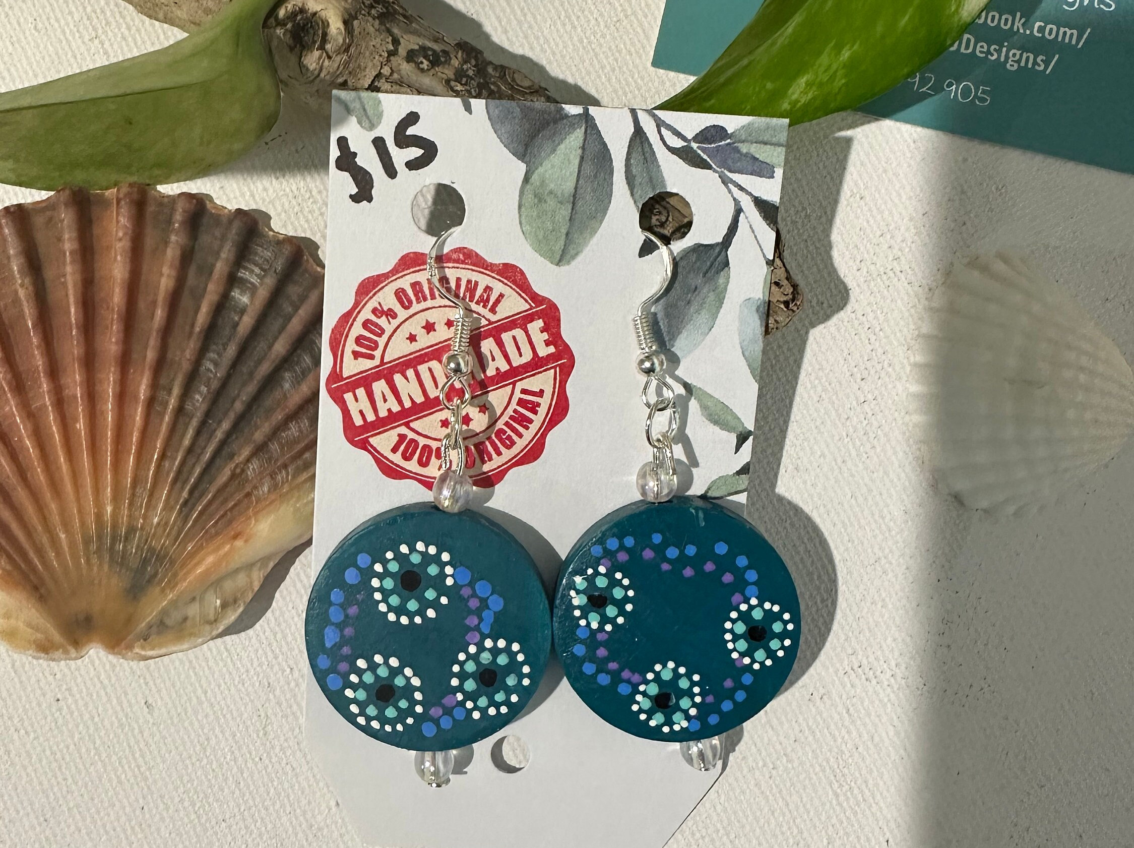 Aboriginal Art Earrings - Etsy Australia