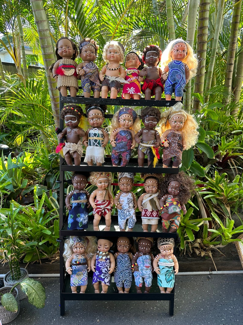 Aboriginal and Islander Dolls Black - Etsy Australia