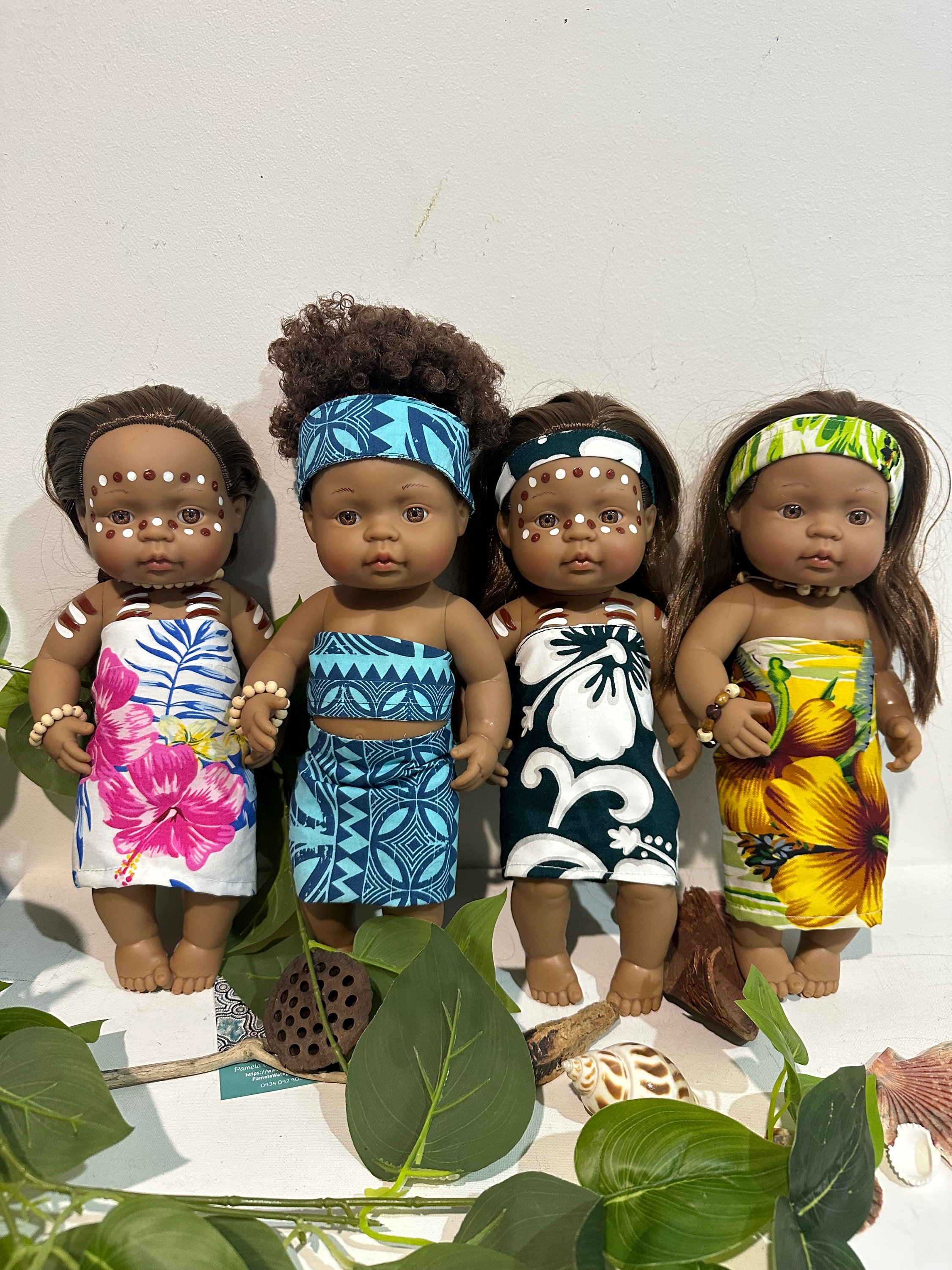 Islander and Aboriginal Dolls, Black, Educational - Etsy Australia