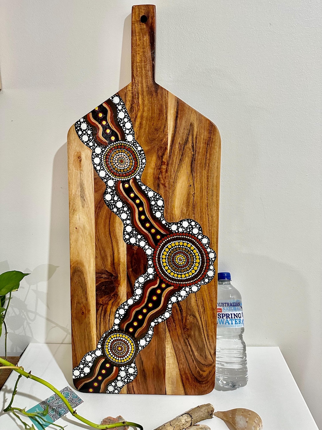 Aboriginal Art Extra Large Cheeseboard/ Serving Board / Grazing Board ...