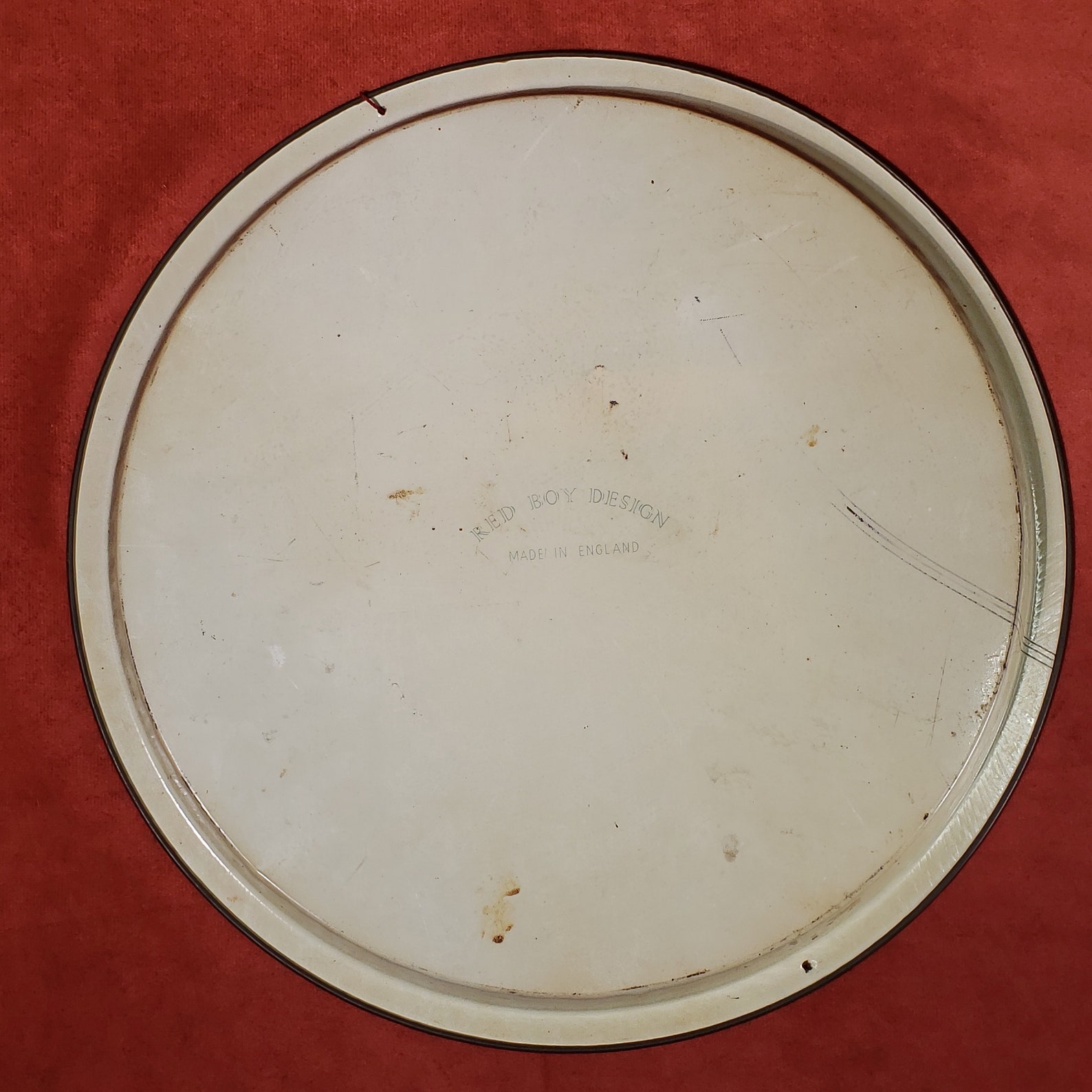 Vintage "the Red Boy" Tin Tray--made in England - Etsy