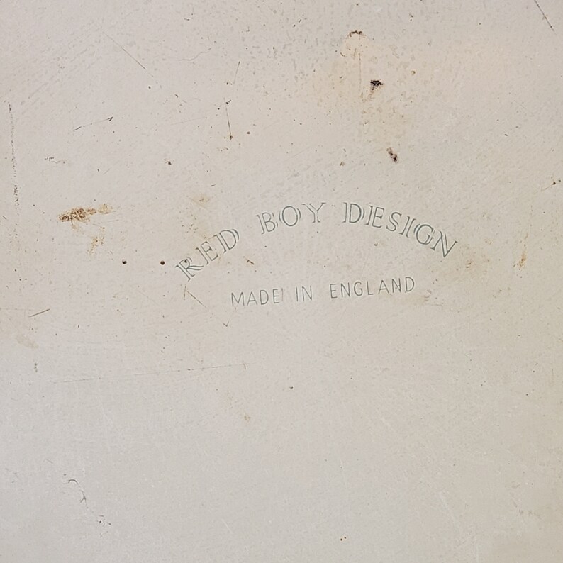 Vintage "the Red Boy" Tin Tray--made in England - Etsy