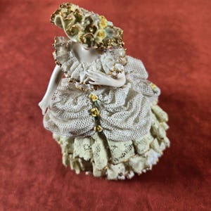Heirlooms of Tomorrow Viola Vintage Unique Porcelain Lace Figurine - Etsy