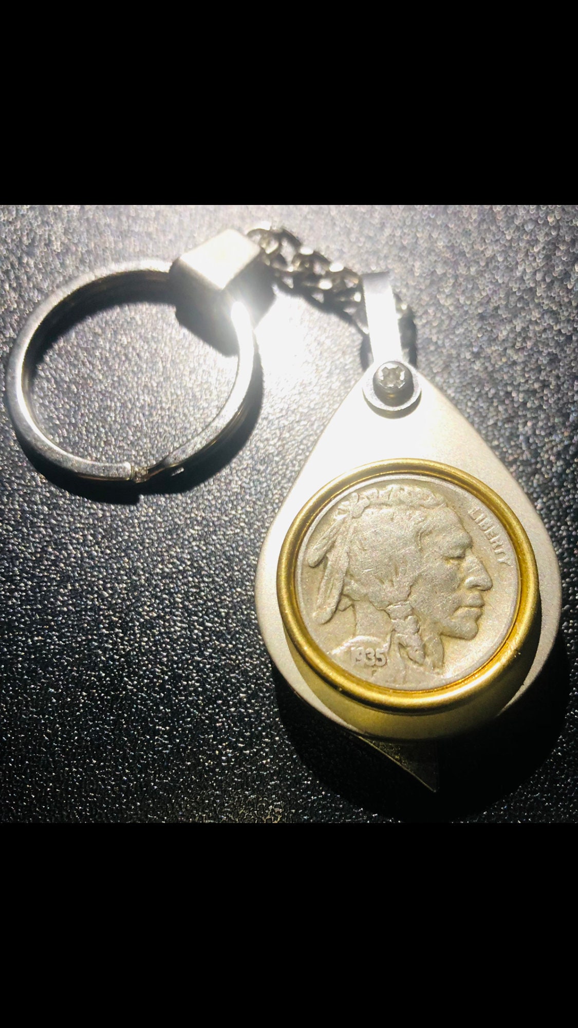Coin Collecting Jewelry Loupe Loop Keychain 10x Magnification ...