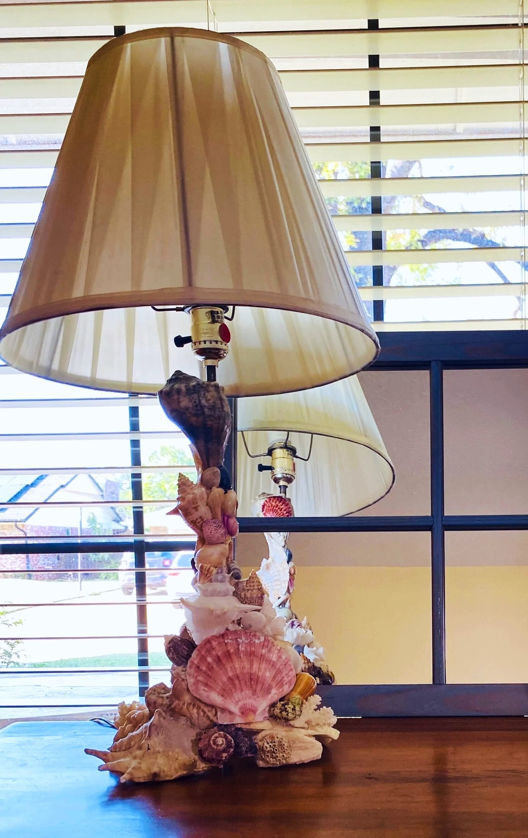 Coastal Seashell Lamp - Etsy