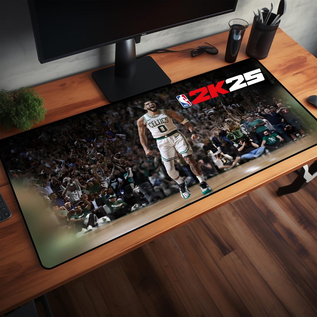 NBA 2K25 Desk Mat, Basketball Gaming Decor, Perfect Gift for Basketball ...