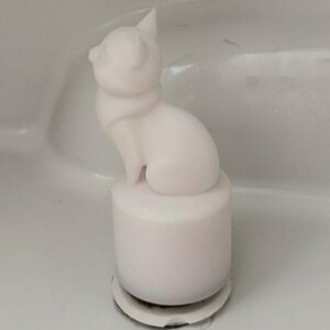 Cat Kitten Toilet Bolt Cover Caps Screw On - Etsy