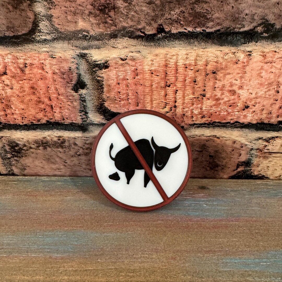 No Bullshit Magnet Funny Refrigerator Decor Decoration Bull Shit Crap ...