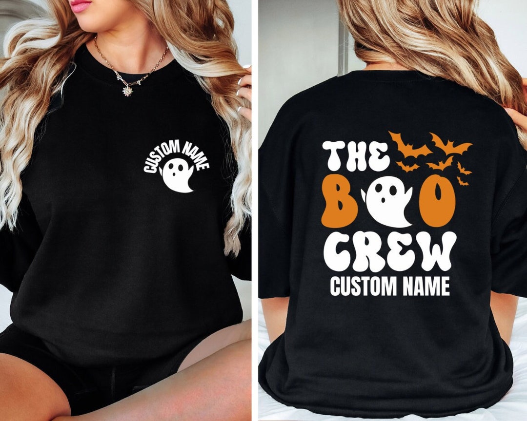 The Boo Crew Shirts |custom Halloween Shirts | Family Halloween Party ...
