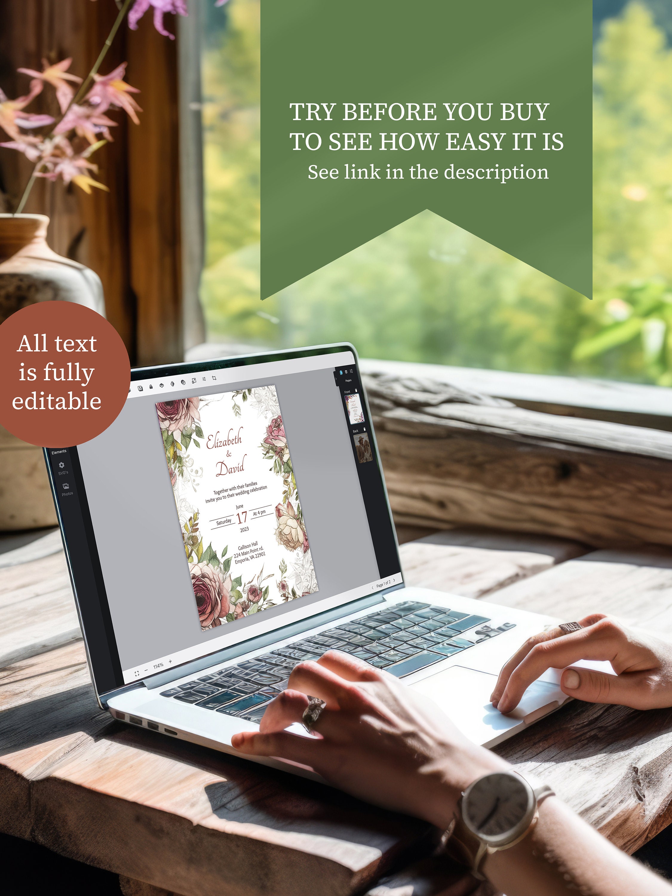 RUSTIC ROSES Seating Assignment Poster Vintage Wedding - Etsy