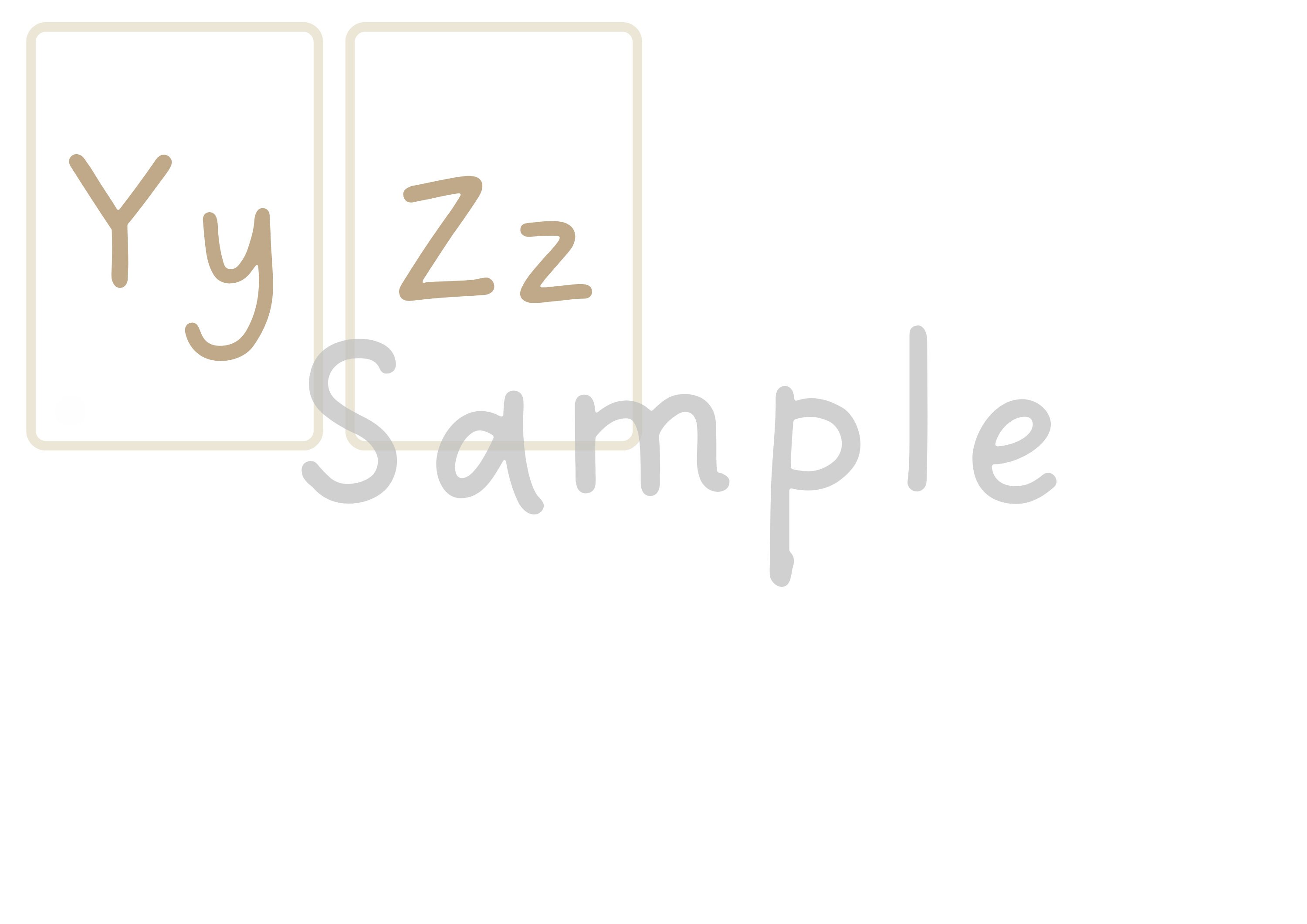 Printable Neutral Alphabet Flashcards, Classroom Decor, Toddlers ...