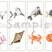Printable Ocean Themed Flashcards, Classroom Decor, Toddlers, Preschool ...