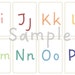 Printable Rainbow Alphabet Flashcards, Classroom Decor, Toddlers ...