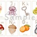 Printable Watercolour Alphabet Flashcards, Classroom Decor, Toddlers ...