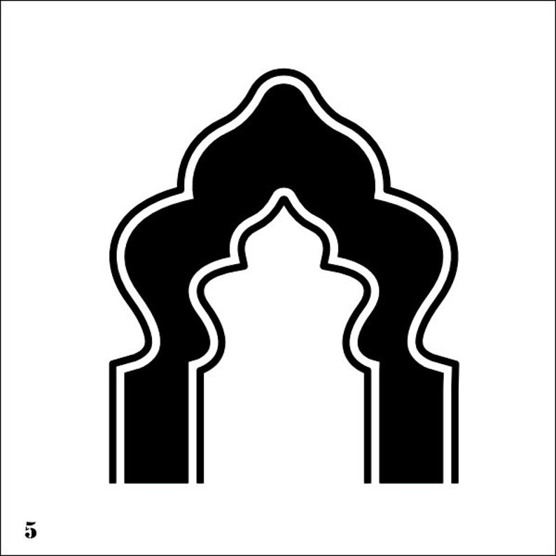 Arch Stencils Part 3 - Reusable - Etsy UK