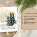 Digital Christmas Cards, Printable Christmas Card, Instant Download ...
