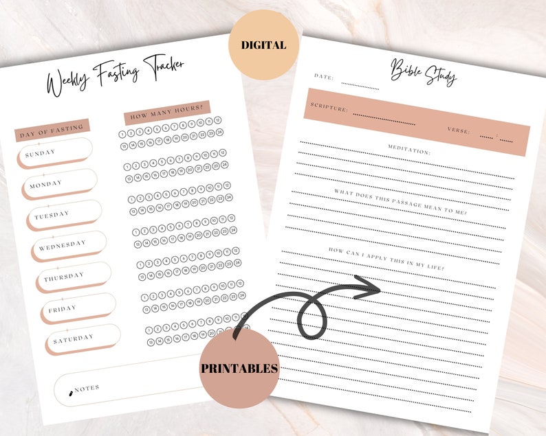 Printable Prayer Journal Faith Journal Planner Printable Prayer Journal ...