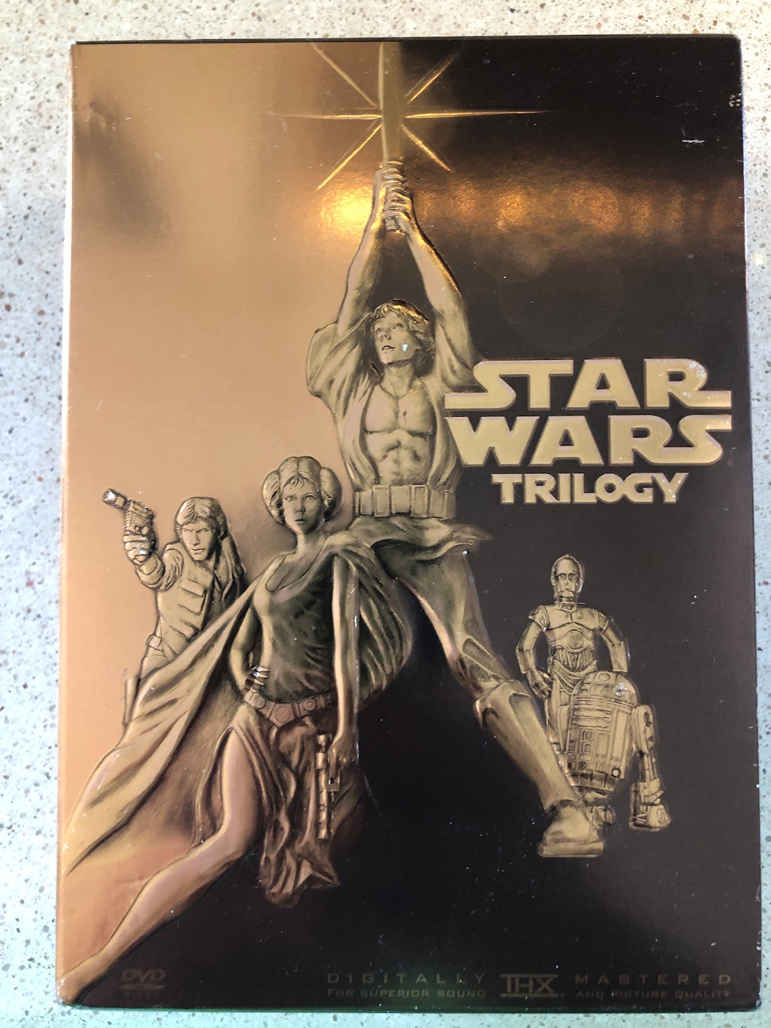 Star Wars Trilogy 4 DVD Set - Etsy