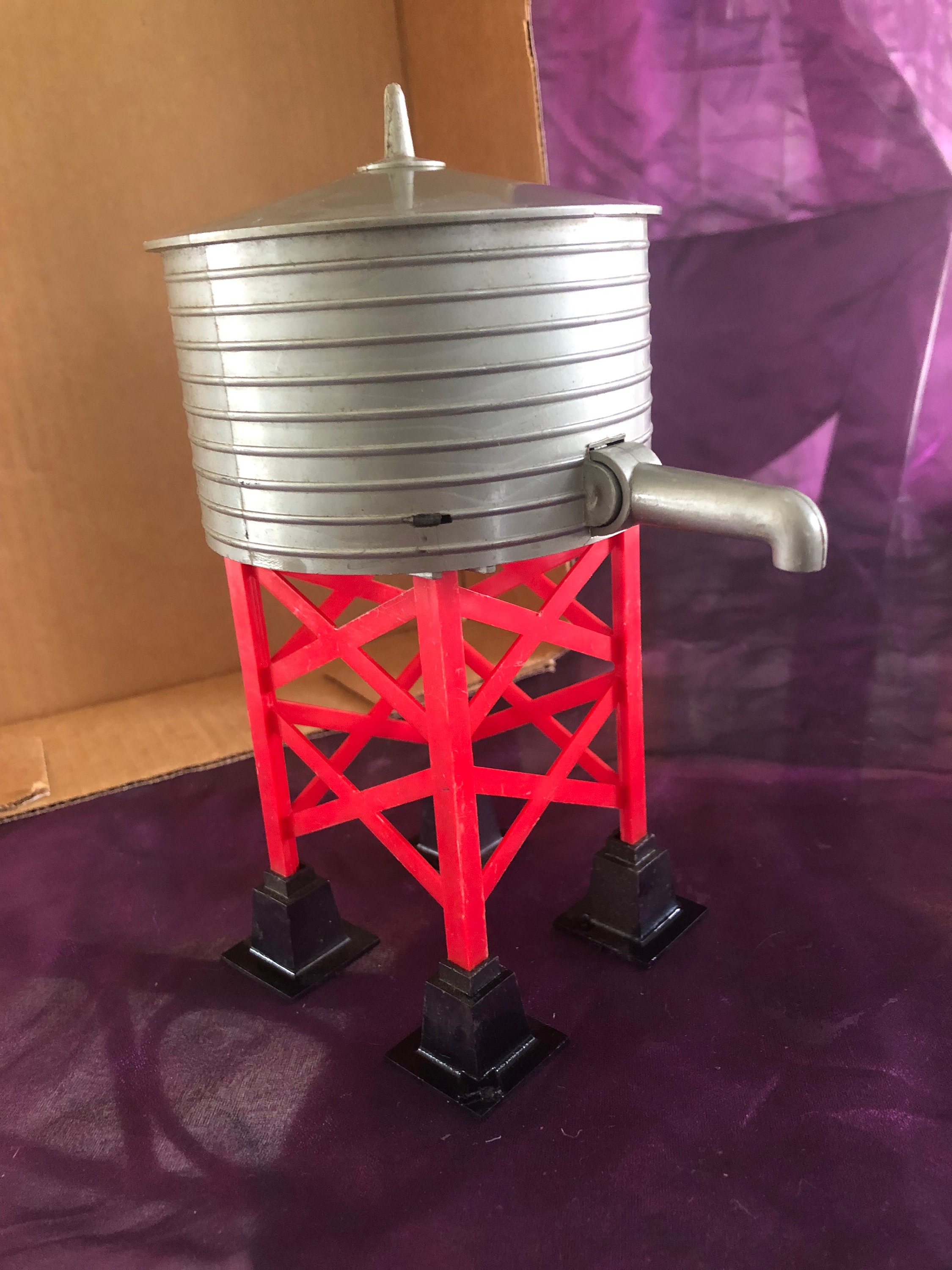 Plasticville Water Tower Vintage 1960s - Etsy