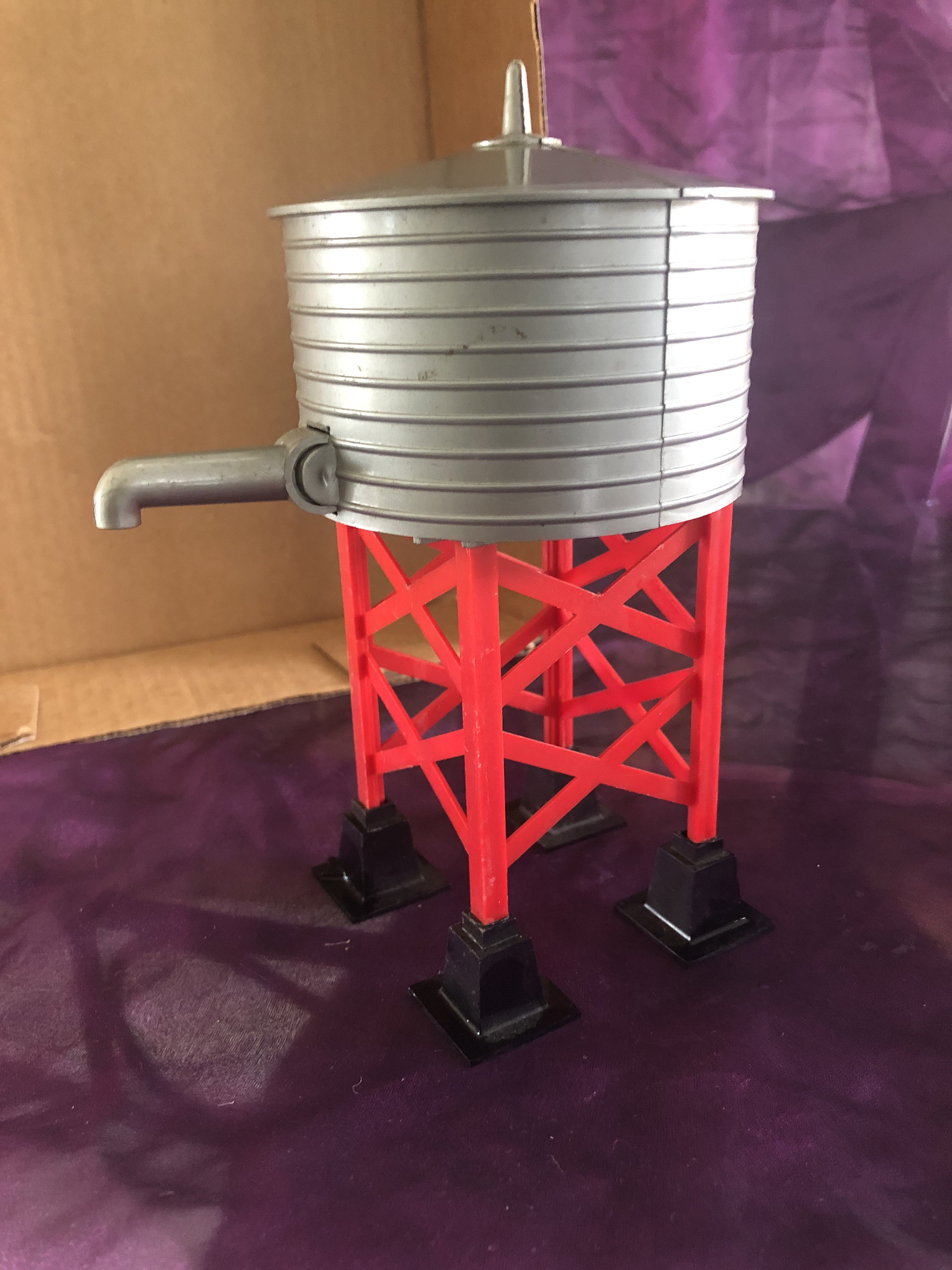 Plasticville Water Tower Vintage 1960s - Etsy