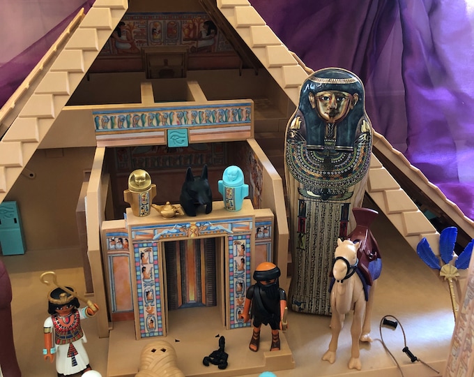 Playmobil Egyptian Pyramid and Adventure Play Set - Etsy