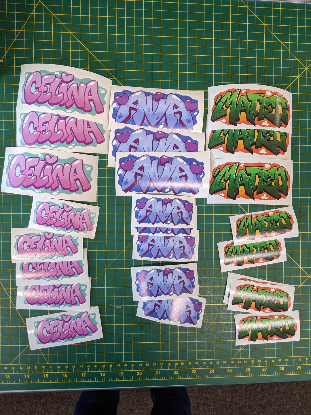 Custom Graffiti Stickers 20 Pack - Etsy