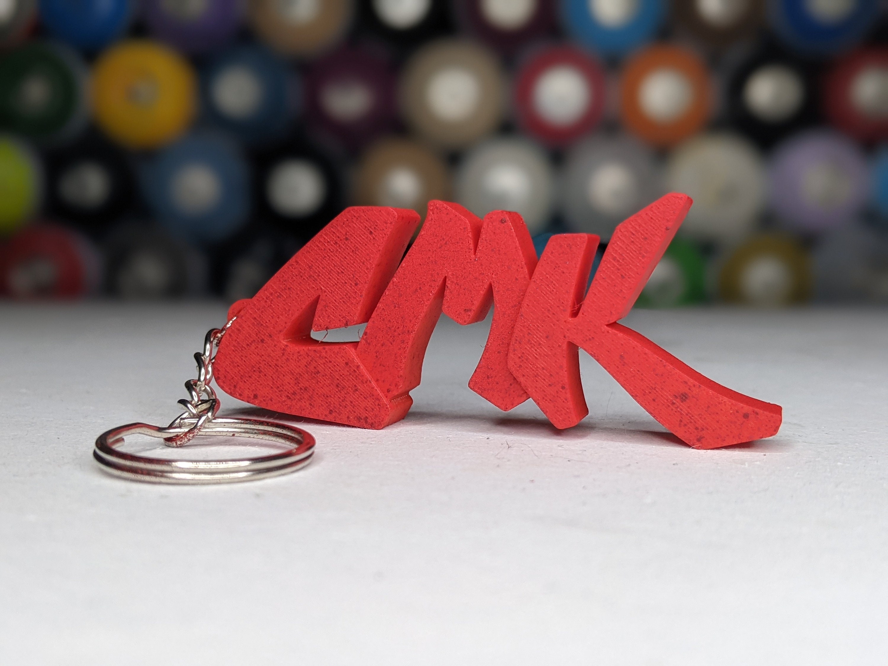 3D Printed Graffiti Style Names 3d Model, Custom Colour - Etsy