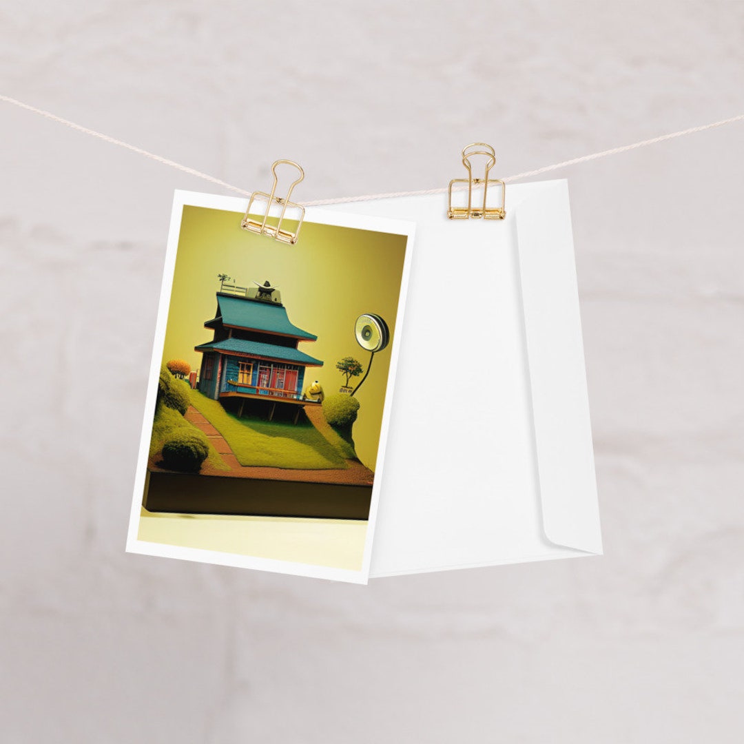 Greeting Card Digital Art Postcard Teenager Gift Teen - Etsy
