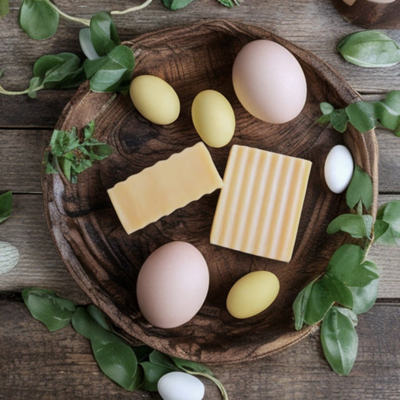 Egg Yolk Face Soap Egg Yellow Soap Egg Soap Cold Process shampoo Bar - Etsy