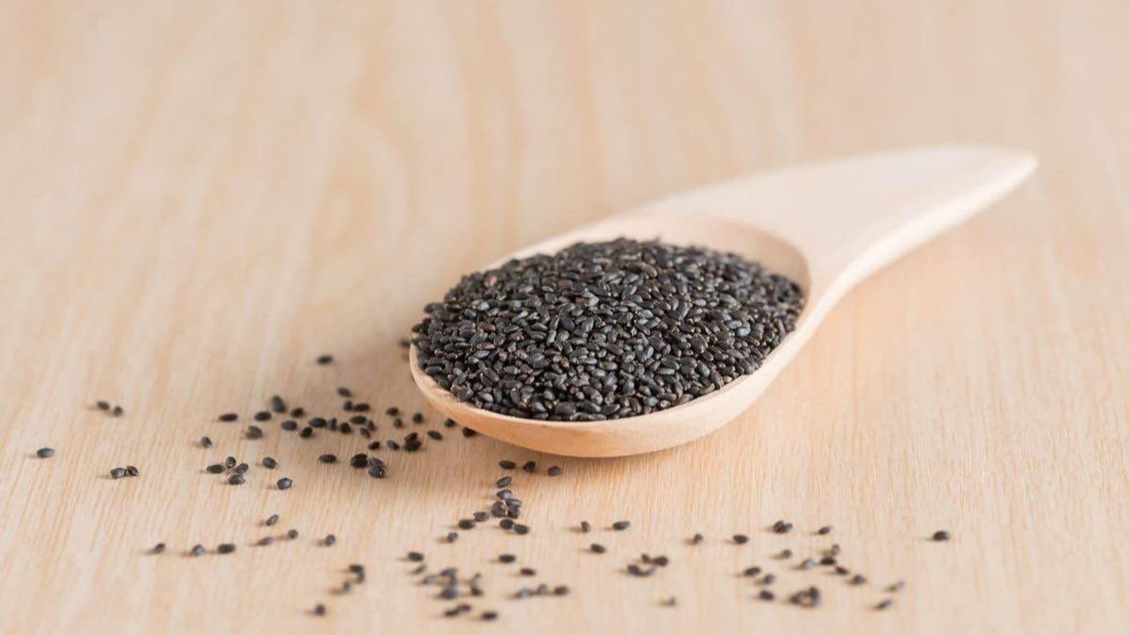 Basil Seeds / Sabja / Tukmaria / Sabja Basil Seeds / Sabja Seeds Whole / Tulsi Seed / Ocimum ...